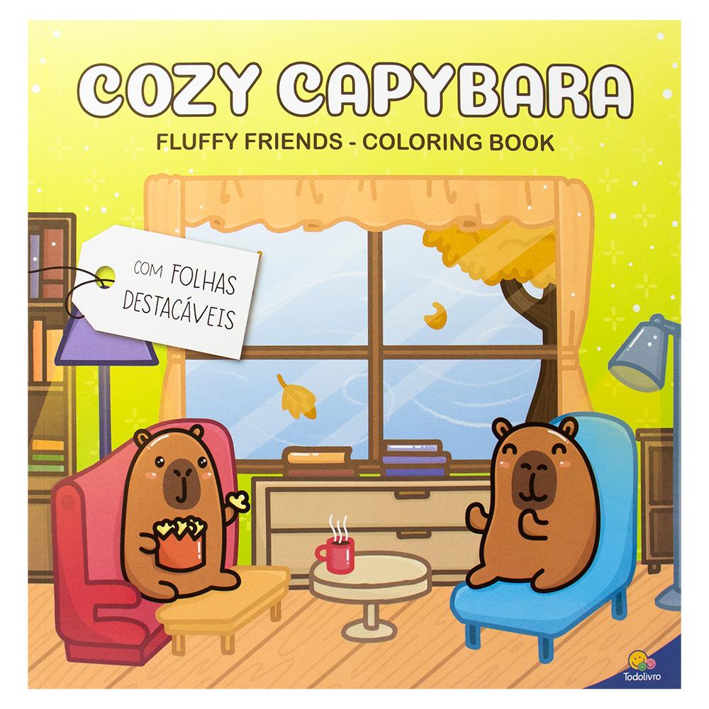 Fluffy Friends - Coloring Book: Cozy Capybara | Todolivro